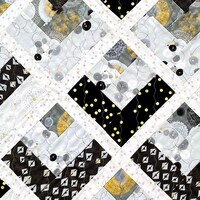 Zen Chic Modern Cotton Fabric by the Yard - Shimmer A Bit of a Plus ...