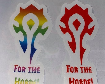 Wow Horde Car Decal - Etsy