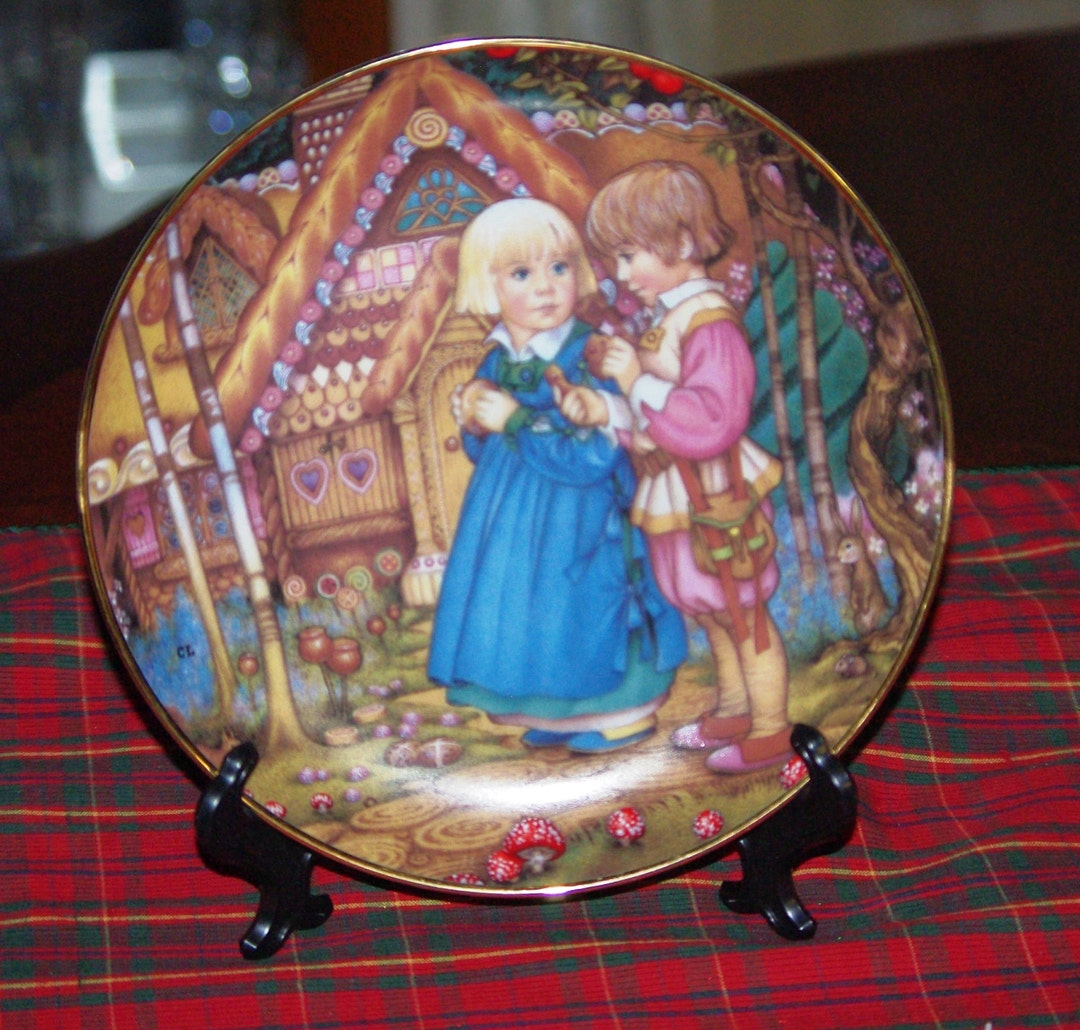 Plates Hansel and Gretel by Carol Lawson Franklin Mint - Etsy