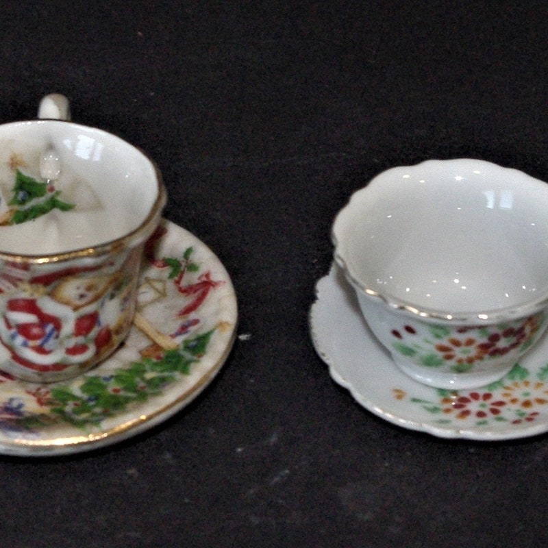Miniature Teacup - Etsy