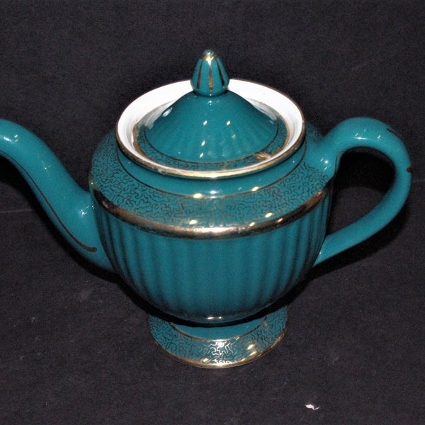 Cobalt Blue Hall Teapot - Etsy