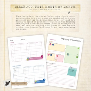Kakebo Method Budget Planner | Printable Financial Organizer in English ...