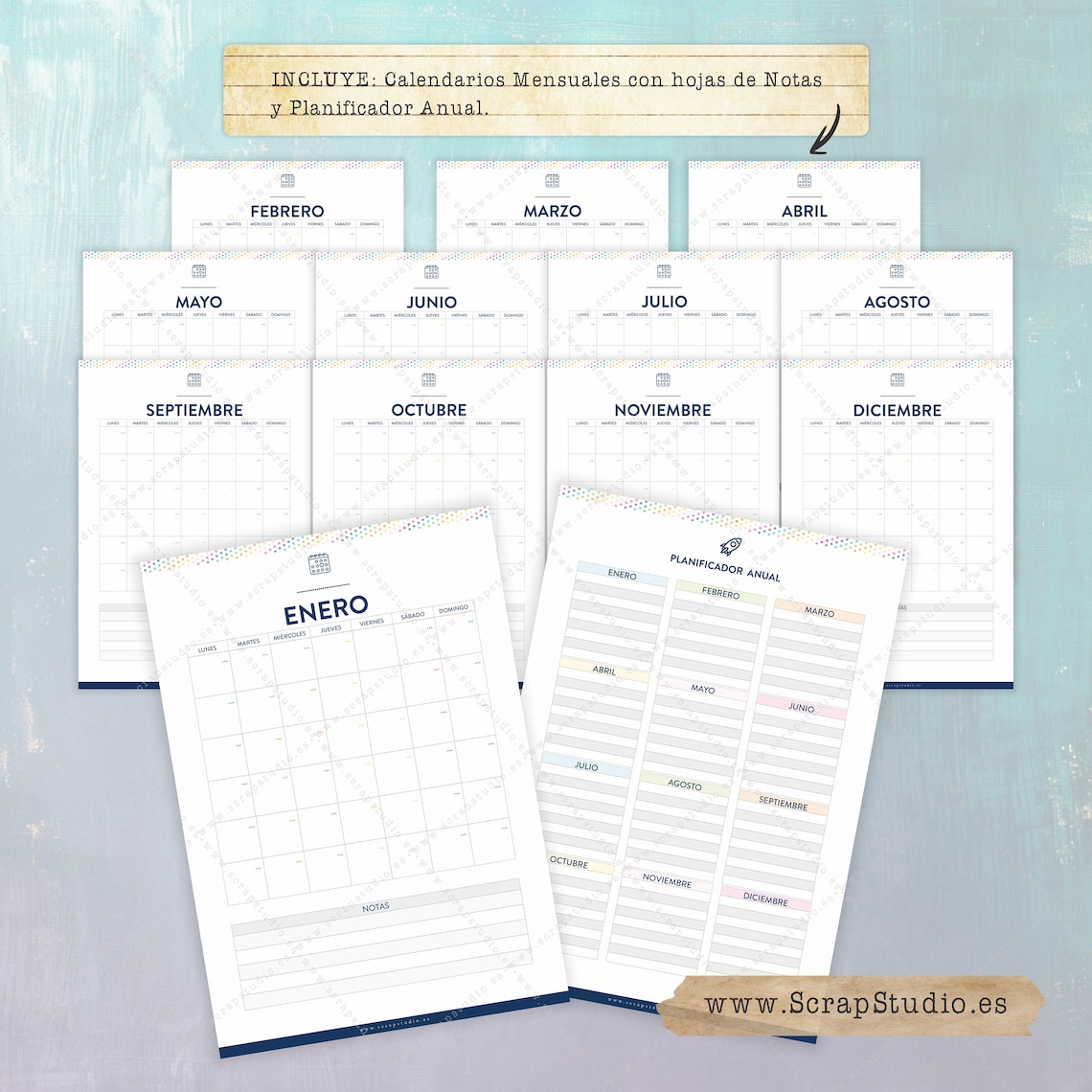 Project Planner Bundle PDF A5 Printable, Turns Objectives Into Tasks ...
