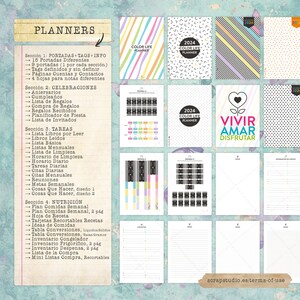 A4-A5 PDF Life Planner, Printable Life Planner, Life Folder, Household ...