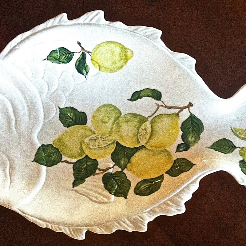 Lemon Platter Italy - Etsy