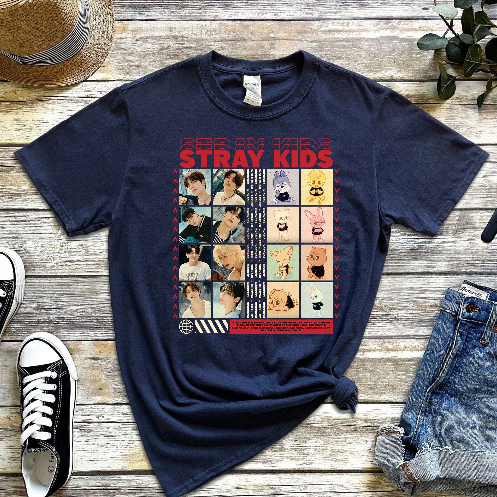 Stray Kids Chibi Tshirt Stray Kids Chibi Shirt Stray Kids - Etsy Portugal