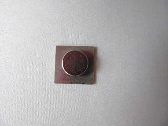 Harris Bank Chicago Lion Logo Magnetic Pin - Gem