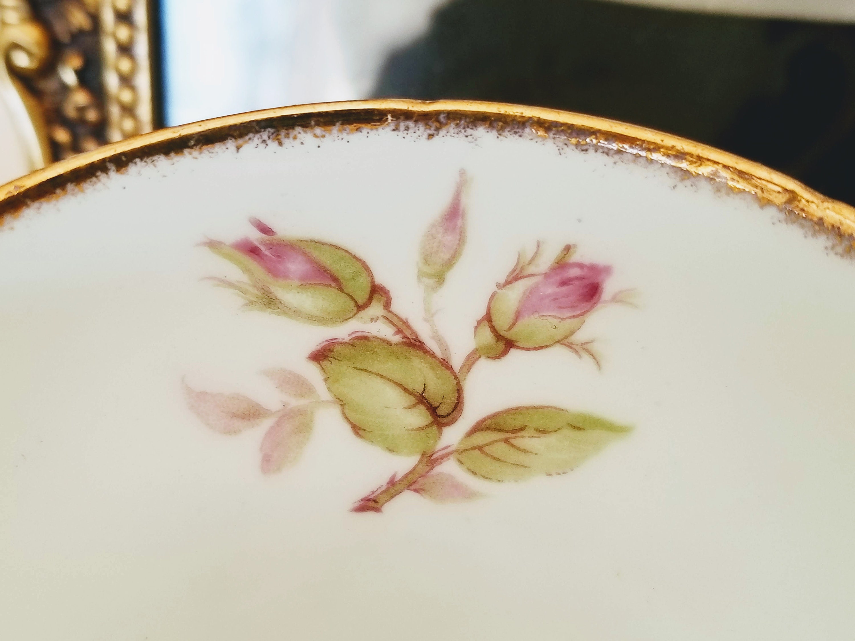 Vintage E.B Foley Teacup and Saucer Set Bone China Made in | Etsy