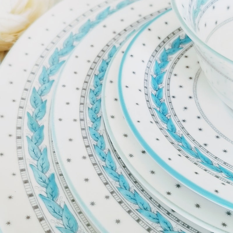 Turquoise Dinnerware - Etsy