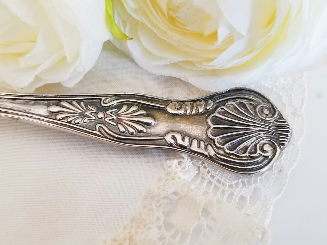 Vintage Plated Metal Cake Server Ornate Cake Server Vintage - Etsy