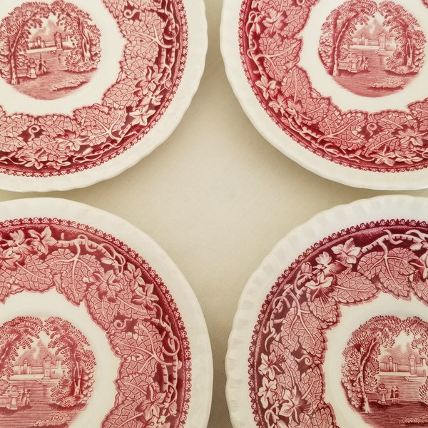 Pink Transferware - Etsy