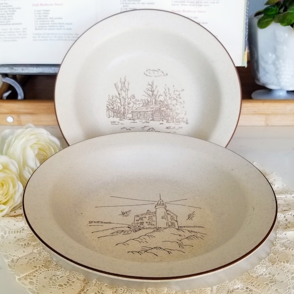 Lighthouse Dinnerware Set - Etsy