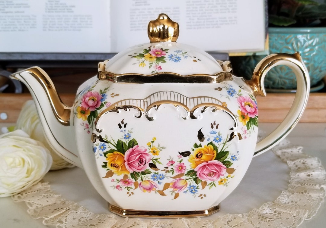 Vintage Sadler Cube Shaped Teapot, Made in England, Signed and Numbered ...