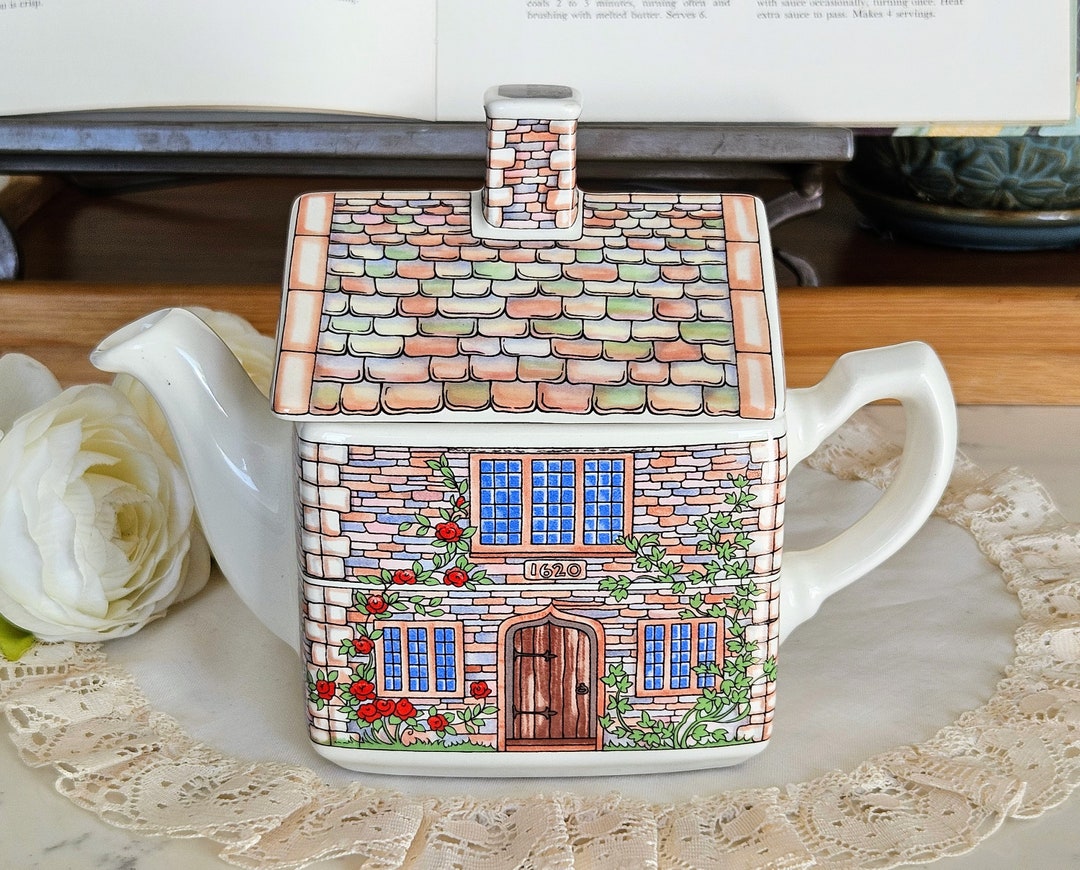 Vintage Sadler Cottage Shaped Teapot, English Country Houses Collection ...