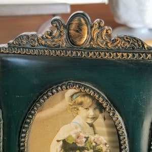 Set of 3 Victorian Style Picture Frames, Mantle Picture Frames, Vintage ...