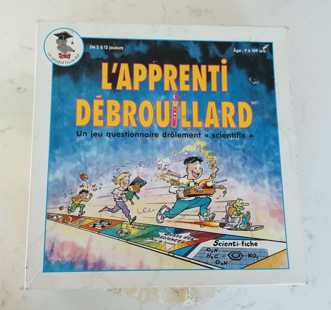 L'apprenti Débrouillard, Docte Rat Jeux De Société Éducatif, Vintage ...