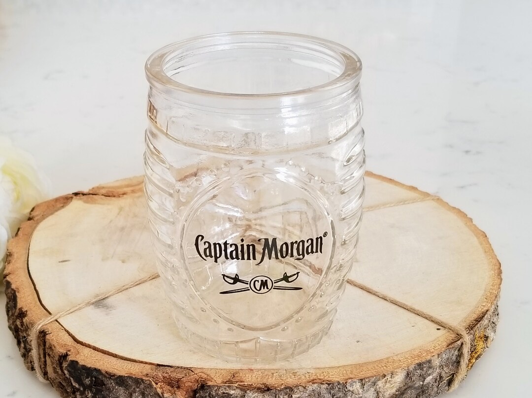 Vintage Captain Morgan Tiki Ming Cocktail Glass, Vintage Barware ...