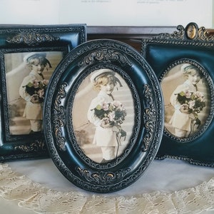 Set of 3 Victorian Style Picture Frames, Mantle Picture Frames, Vintage ...