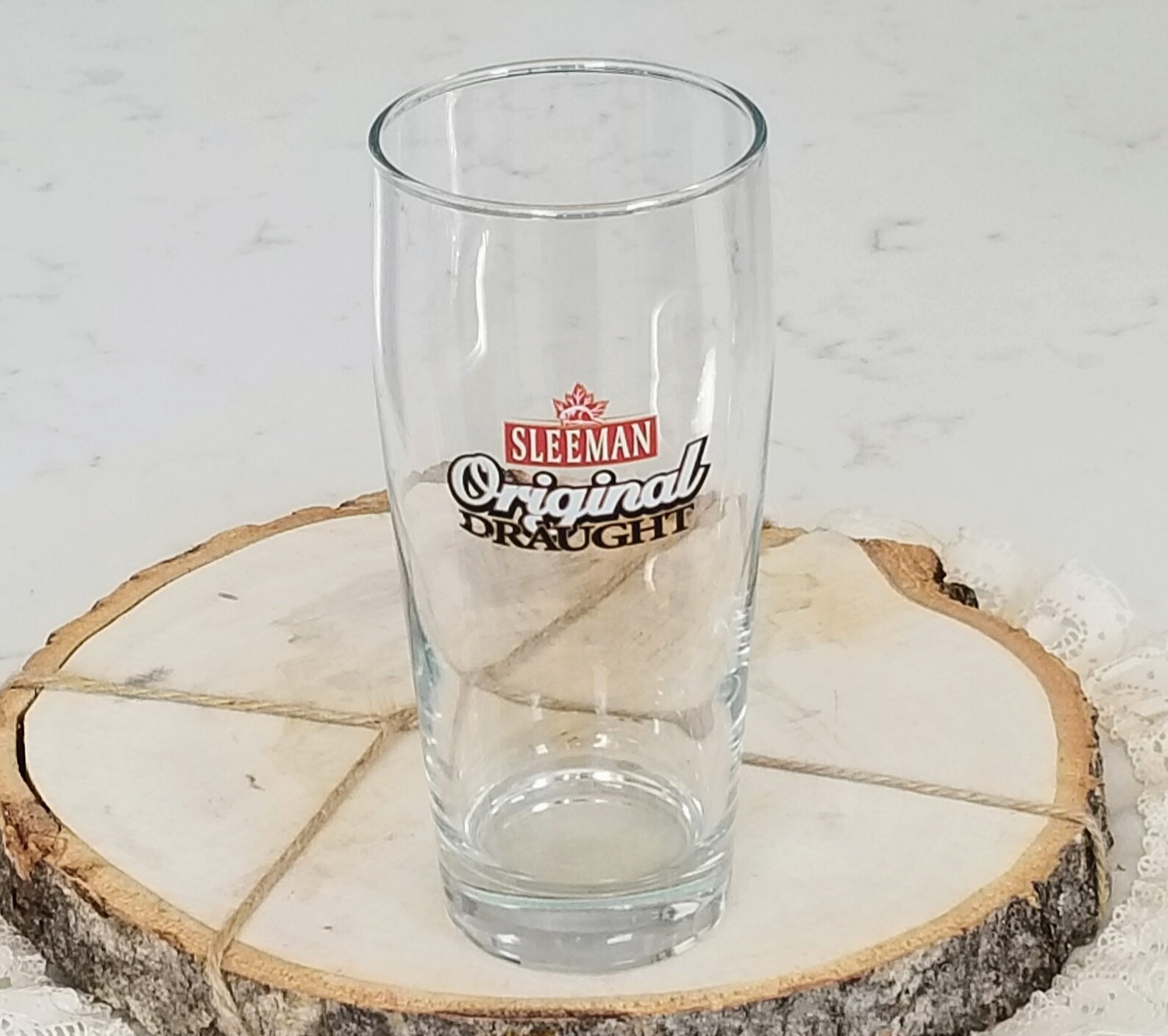 Vintage Sleeman Original Draught Beer Pint Glass Printed | Etsy