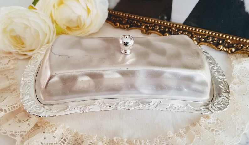 Vintage WMF-IKORA Metal Covered Butter Dish EP Brass Germany - Etsy