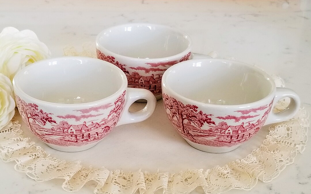 Set of 3 John Maddock & Sons Royal Ultra Vitrified Teacup, Empire ...