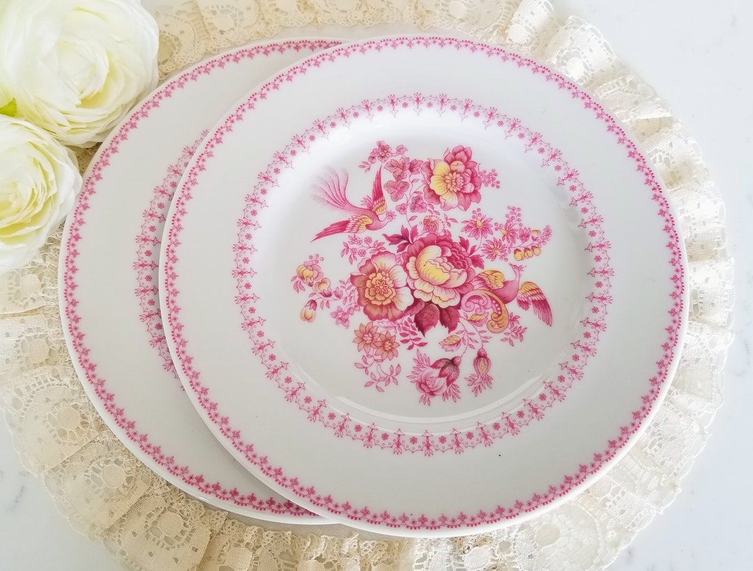 Set of 2 Vintage Royal Doulton Phoenix Salad Plates, Fine China Made in ...