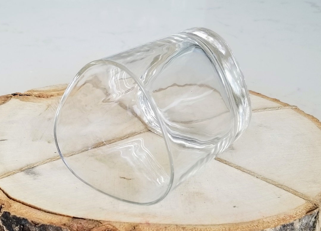 Vintage Scotch Whisky Low Ball Glass, Whisky Tumbler, Triangular ...