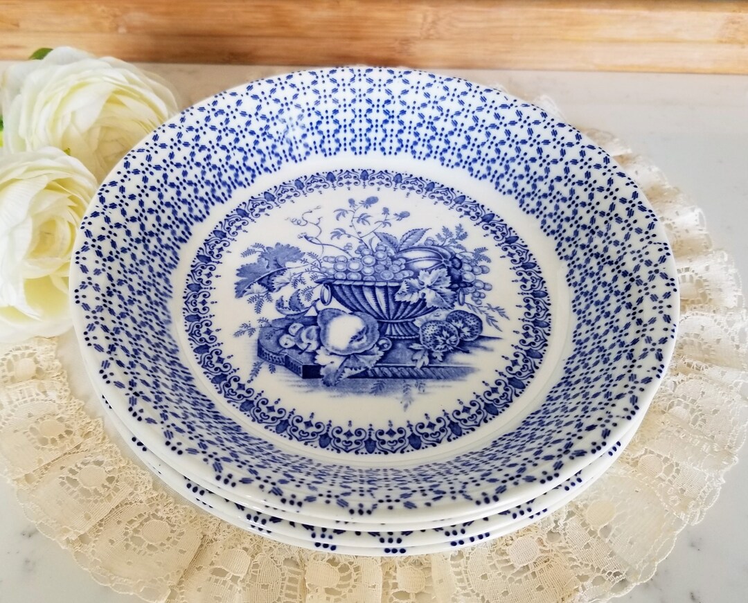 Set of 4 Empire Porcelain Co. Beverley Soup Bowls, Made in England ...
