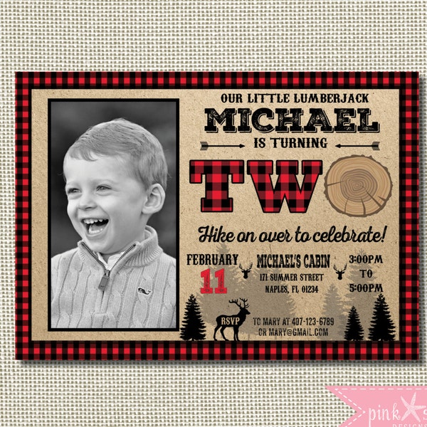 Lumberjack Birthday - Etsy