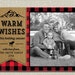 Lumberjack Christmas Card Photo Christmas Card Rustic - Etsy