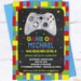 Video Game Invitation Gaming Invitation Video Game Party - Etsy