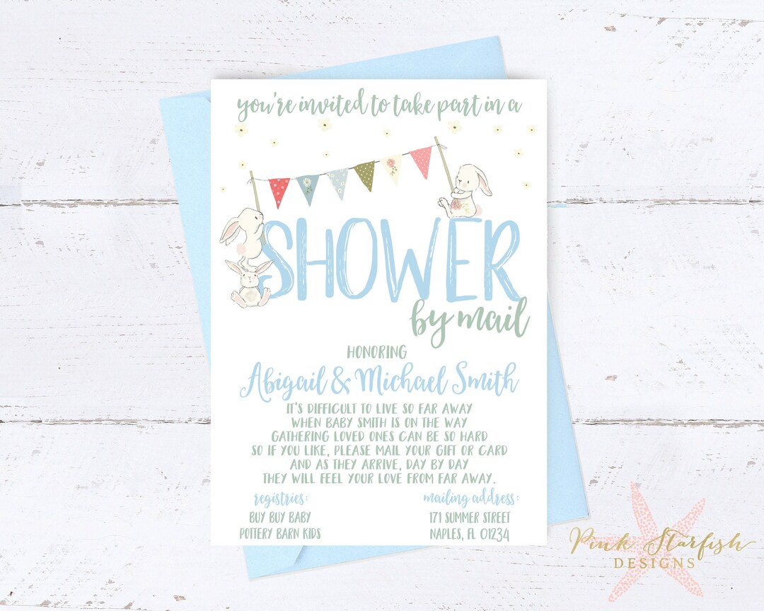 Baby Shower by Mail, Virtual Baby Shower, Long Distance Baby Shower ...