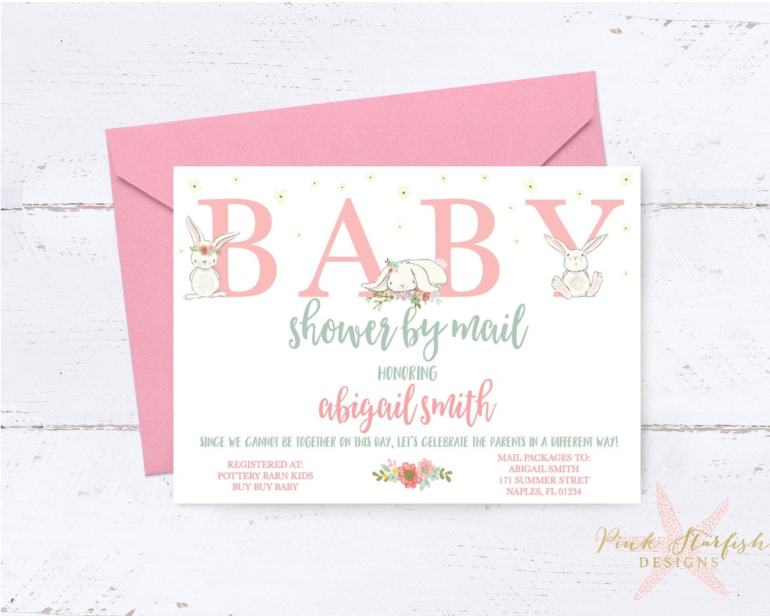 Baby Shower by Mail, Virtual Baby Shower, Long Distance Baby Shower ...