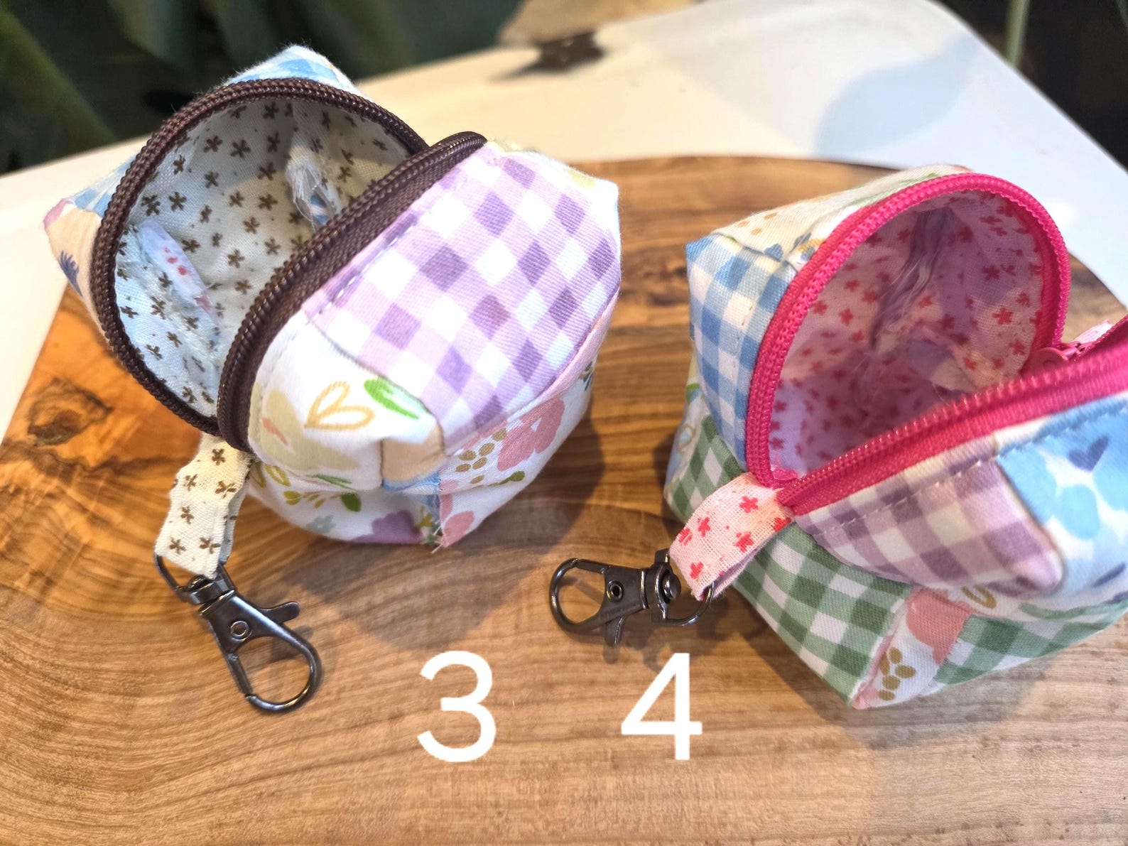 Patchwork Mini Zipper Pouch - Etsy