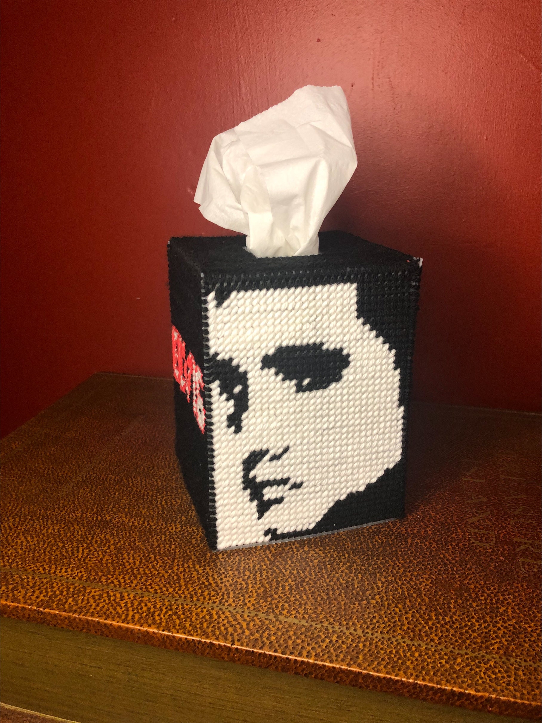 ELVIS PATTERN for Plastic Canvas Tissue Box Topper Digital PDF - Etsy