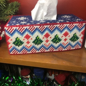PATTERN CHRISTMAS Tree Tissue Box for Plastic Canvas - Etsy