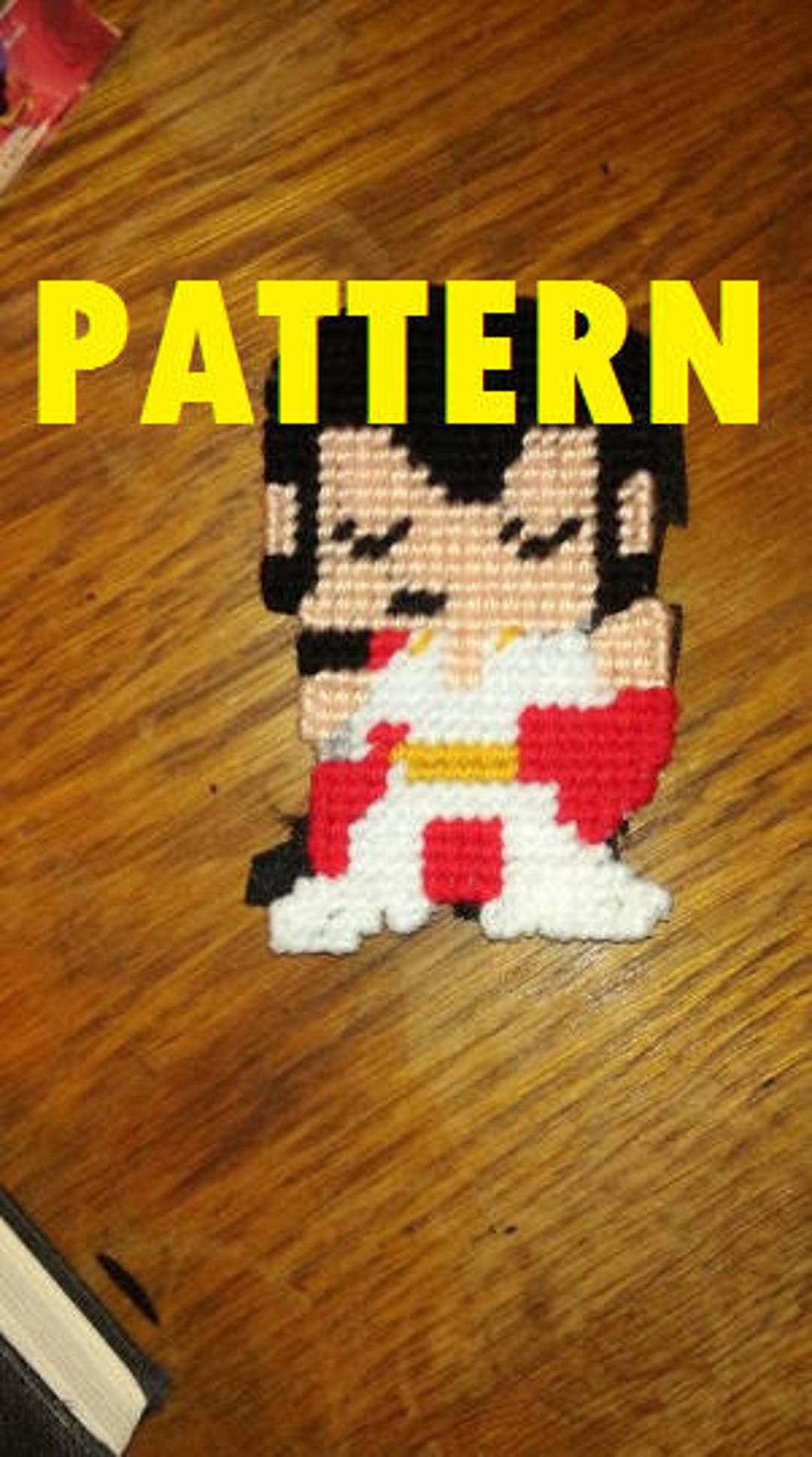 Plastic Canvas Elvis Ornament PATTERNS - Etsy