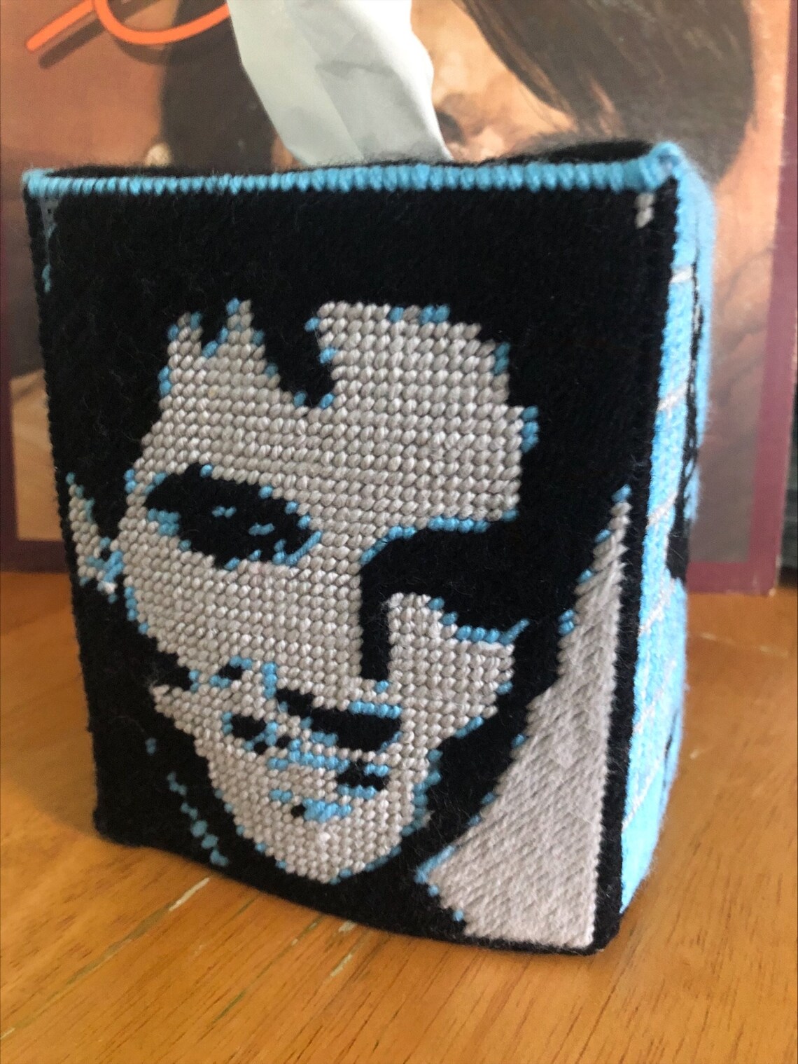 Elvis PATTERN Plastic Canvas Tissue Box Topper - Etsy