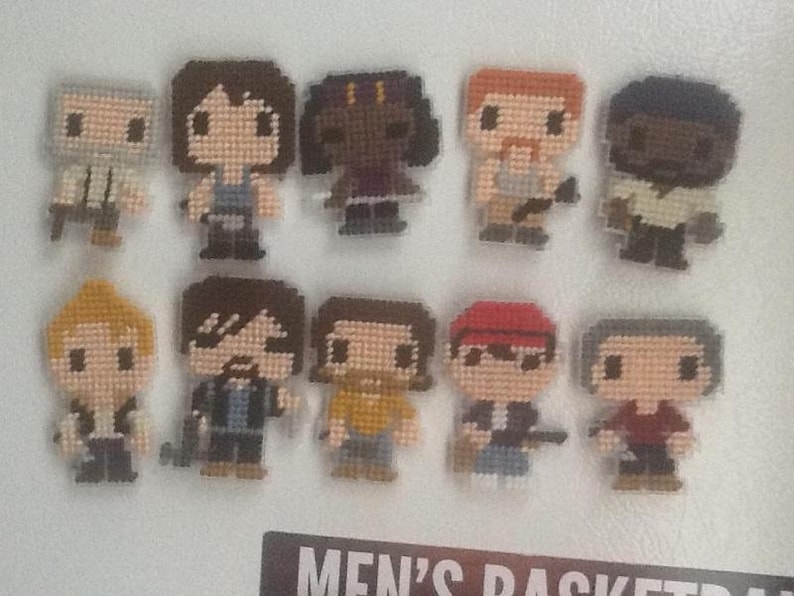 Walking Dead Plastic Canvas Patterns - Etsy