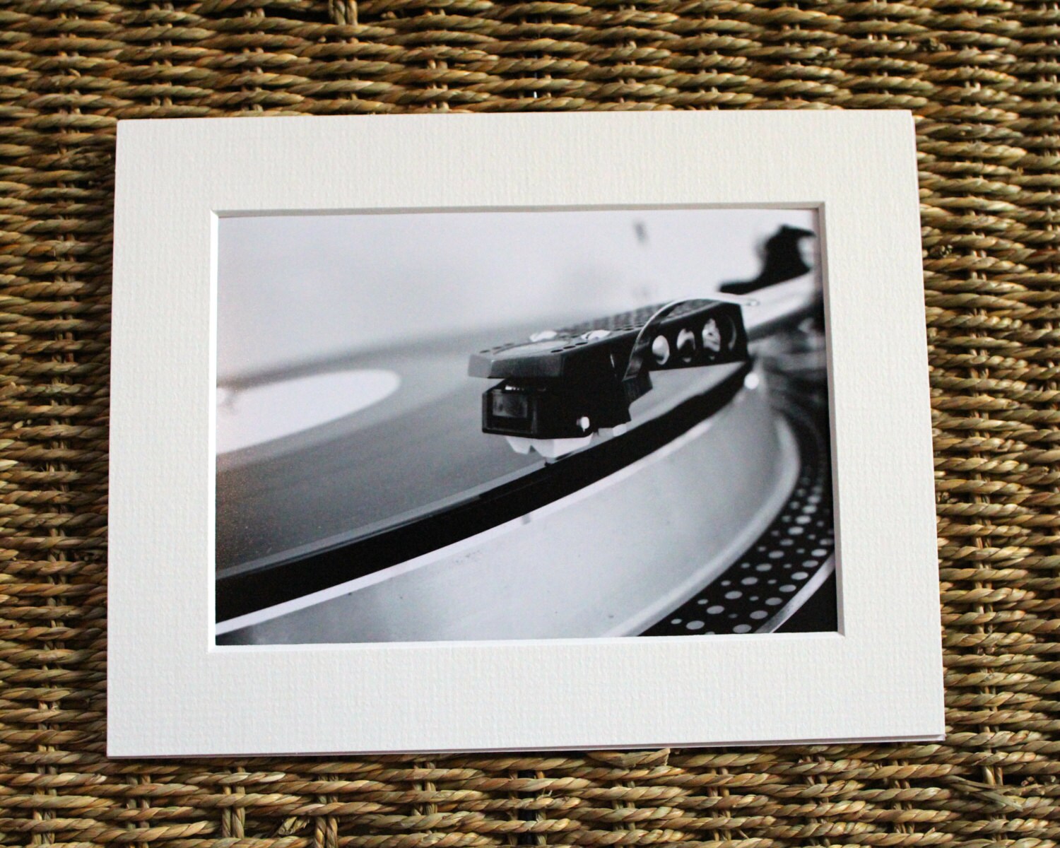 Record player Art Print/ Turntable Vinyl Wall decor/ 5 x 7 | Etsy