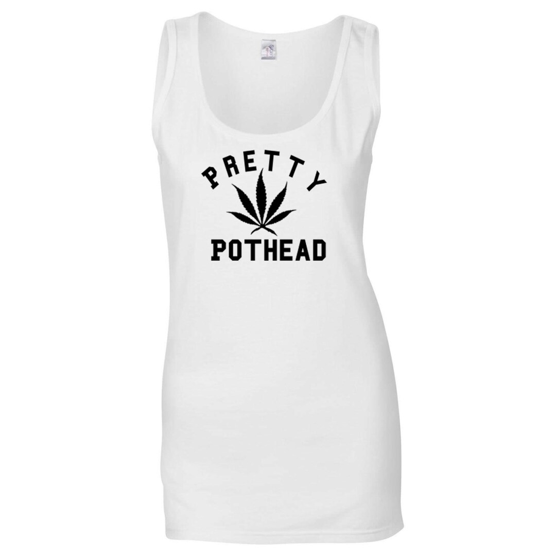 Pretty Pothead Tank Top by Fashionisgreat - Etsy