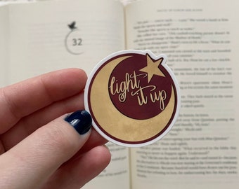 Light up Sticker - Etsy