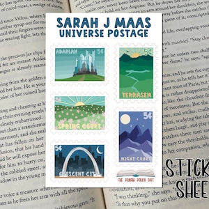 Sarah J Maas Sticker Bundle, Every SJM Sticker in My Shop All Bundled ...