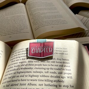 Just One More Chapter Magnetic Bookmark, Gift for Book Lovers - Etsy