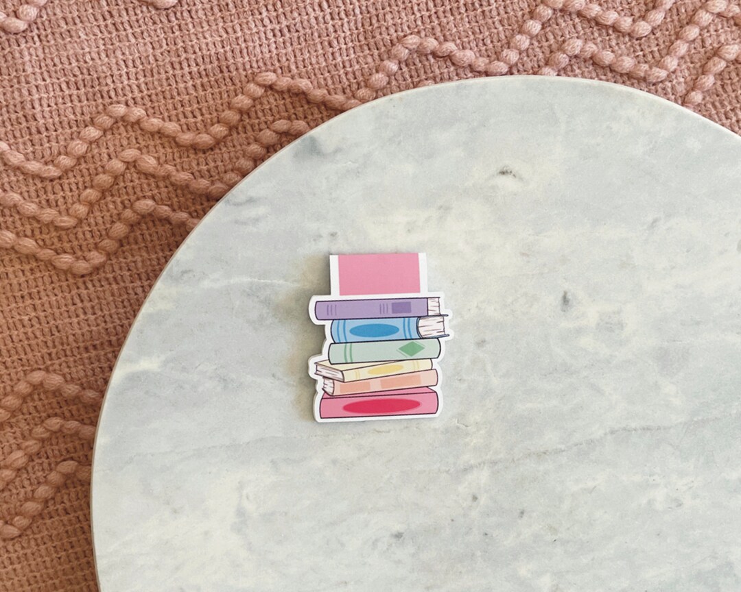 Pride Book Stack Magnetic Bookmarks, Gay Pride, Bisexual Pride ...