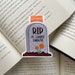 RIP My Favorite Character Magnetic Bookmark Spooky Season - Etsy
