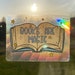 Books Are Magic Sun Catcher Sticker, Rainbow Sticker for Window - Etsy