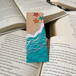 Ocean Bookmark, Summer Themed Bookmark for Beach Reads - Etsy