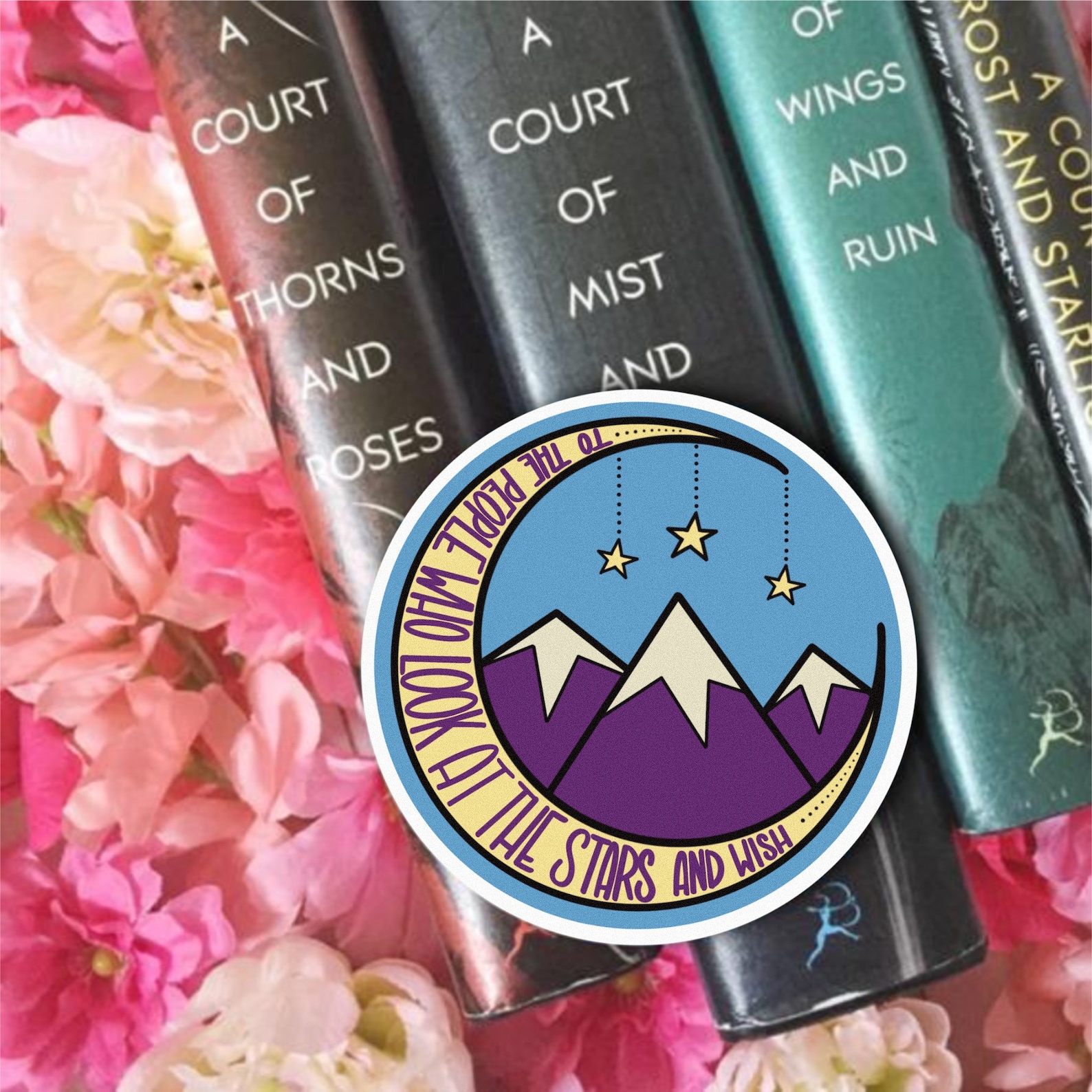 ACOTAR Sticker Waterproof Sticker for Sarah J Maas Fans - Etsy