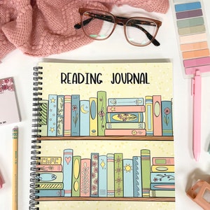 Reading Journal, the Perfect Journal for Readers, Track up to 50 Books ...